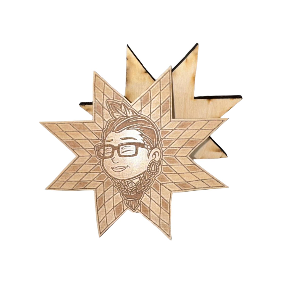 3R Innovative Imaging - Star Woman Coaster