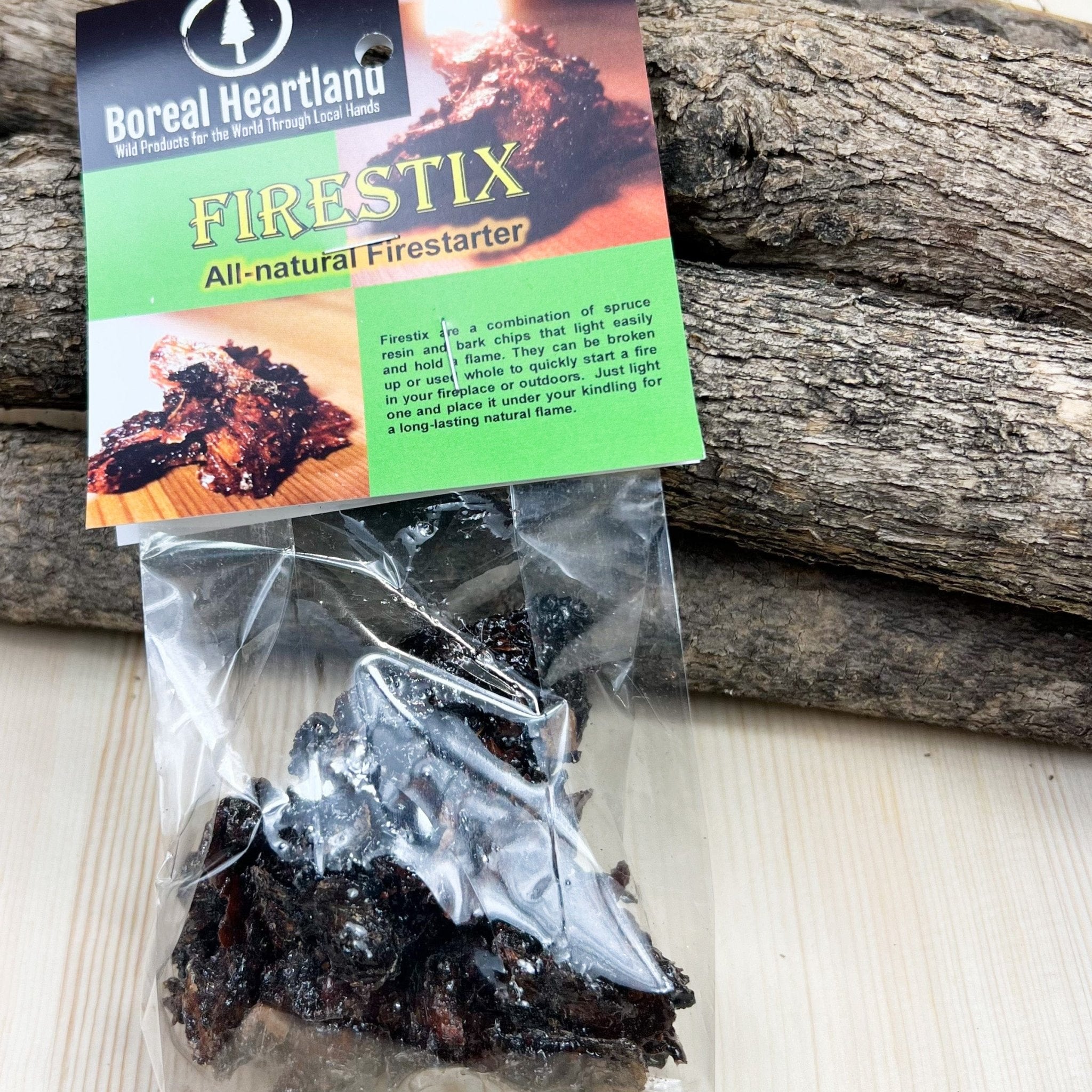 Boreal Heartland "Bark Blazers" Fire Starters